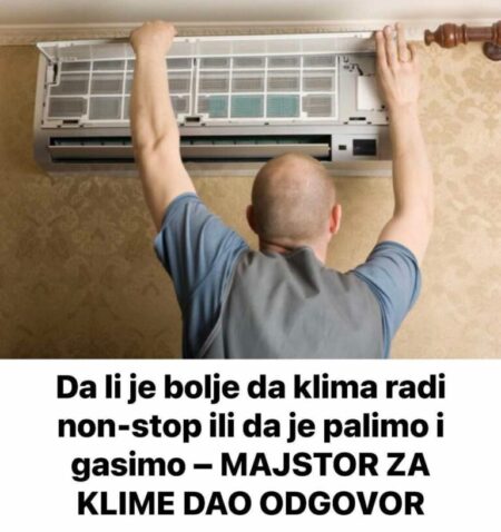 Da li je bolje da klima radi non-stop ili da je palimo i gasimo ...